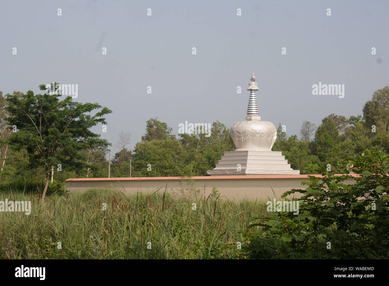 Chorten in Austrian Monastery, Lumbini, Nepal Stock Photo - Alamy