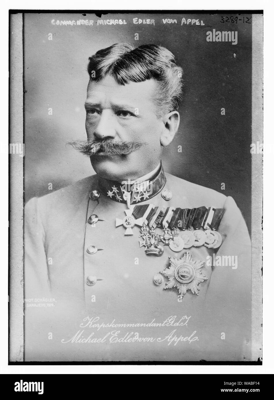 Commdr. Michael Edler von Appel Stock Photo - Alamy