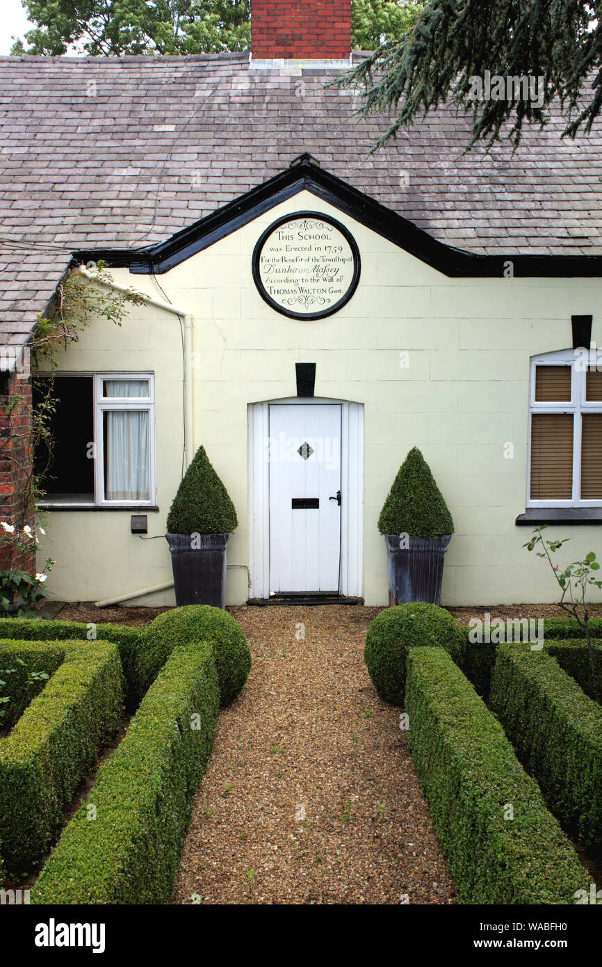 View of Old School building opened in 1759 Stock Photo - Alamy