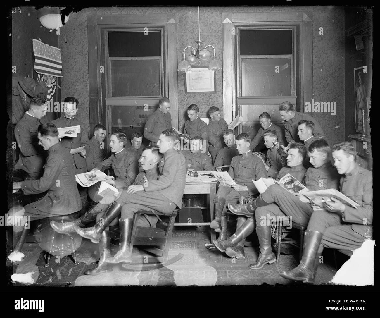 Commission on training camp activity service club Stock Photo - Alamy