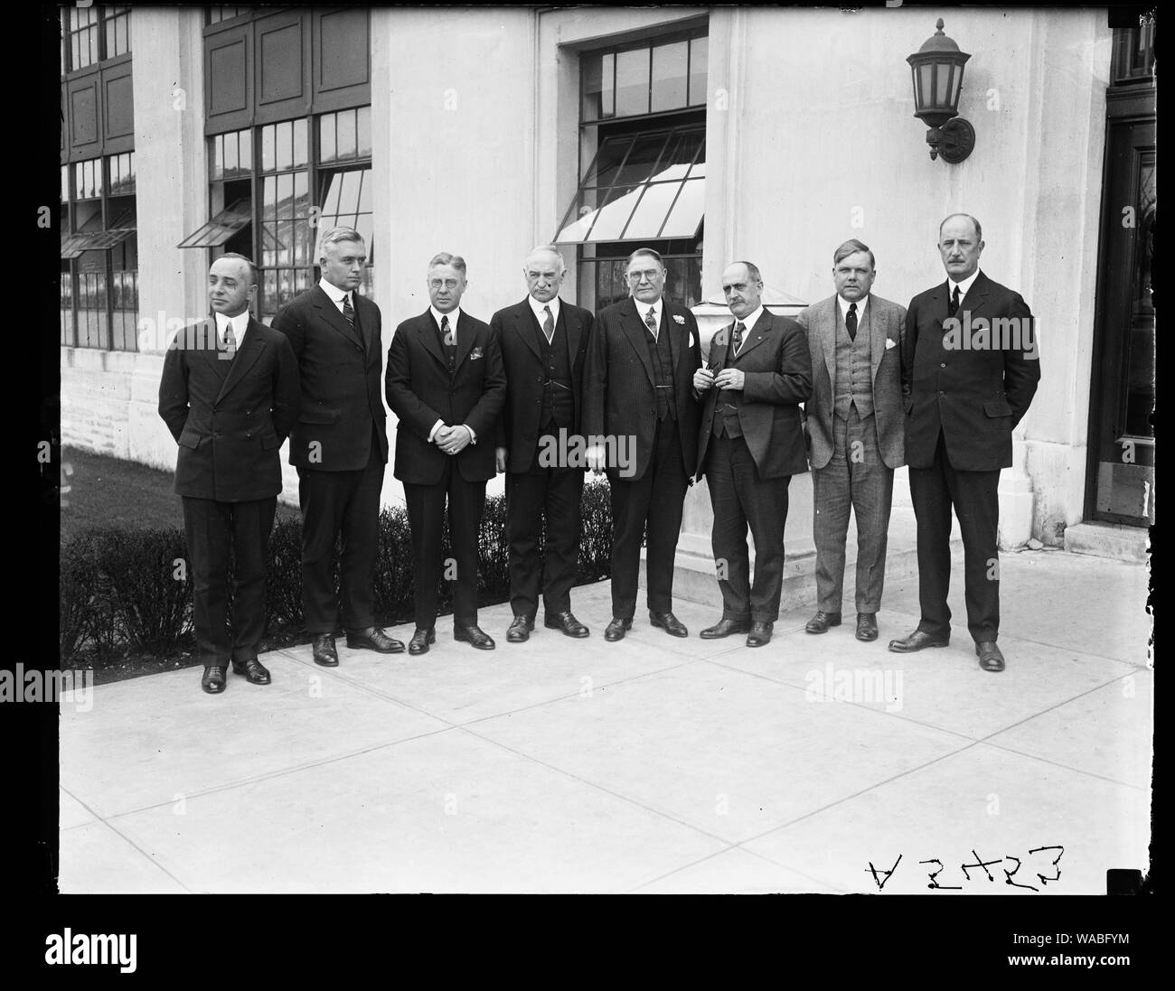 Commissioners of U.S. Shipping Board Stock Photo - Alamy