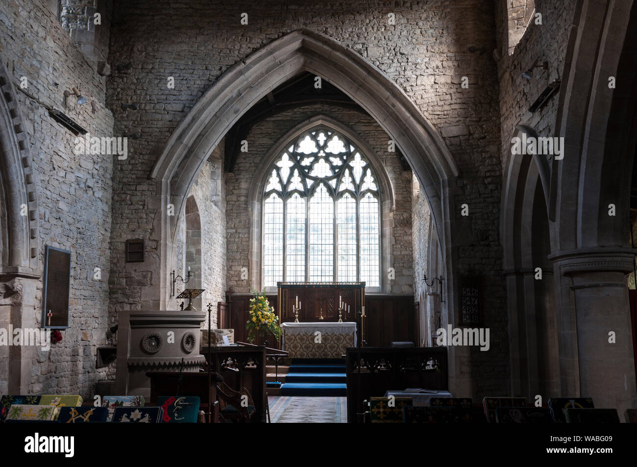 St. Mary the Virgin Church, South Luffenham, Rutland, England, UK Stock ...