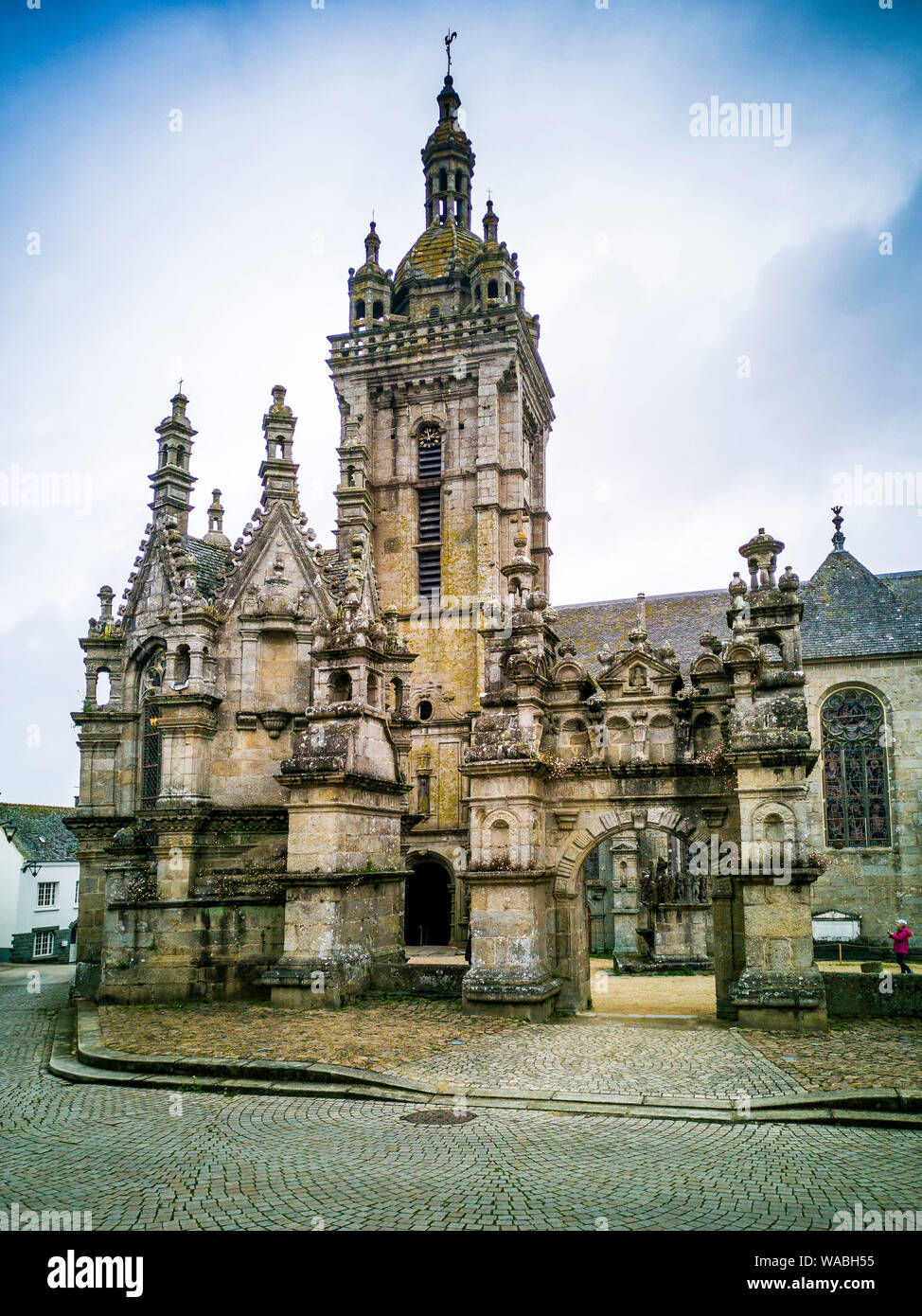 The calvary st thegonnec in brittany hi-res stock photography and ...
