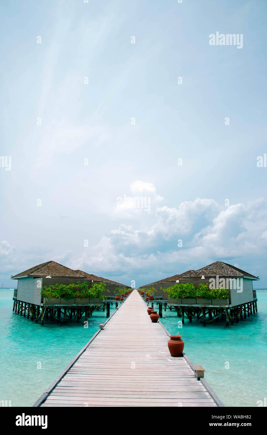Meeru Island Maldives April 2019 Stock Photo - Alamy
