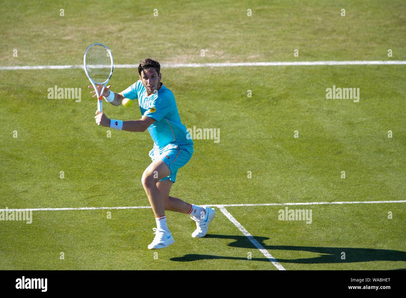 Cameron Norrie of Great Britain in action against Daniel Brands of ...