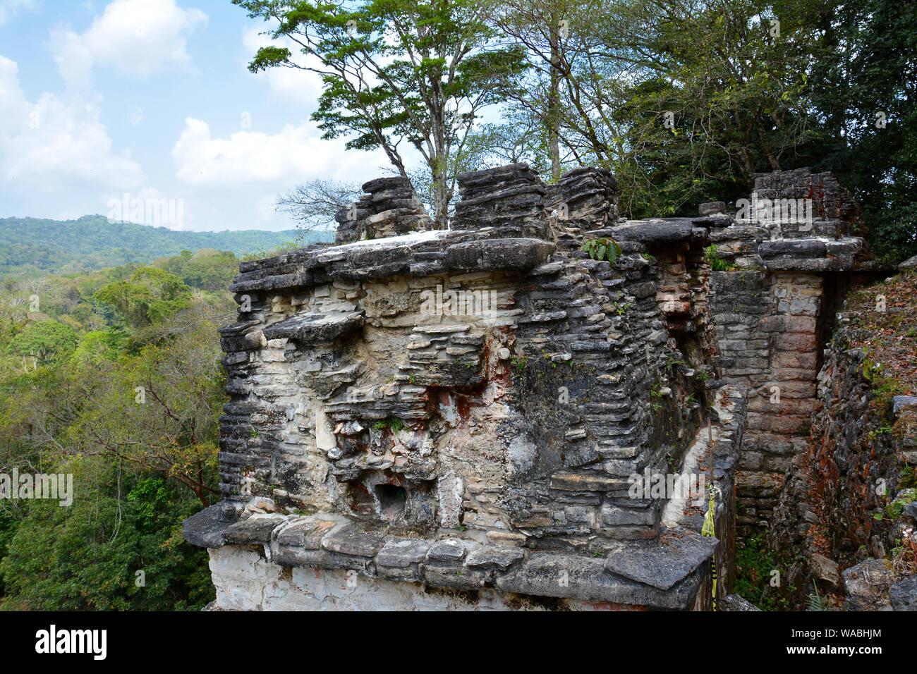mayan temples mexico Stock Photo - Alamy