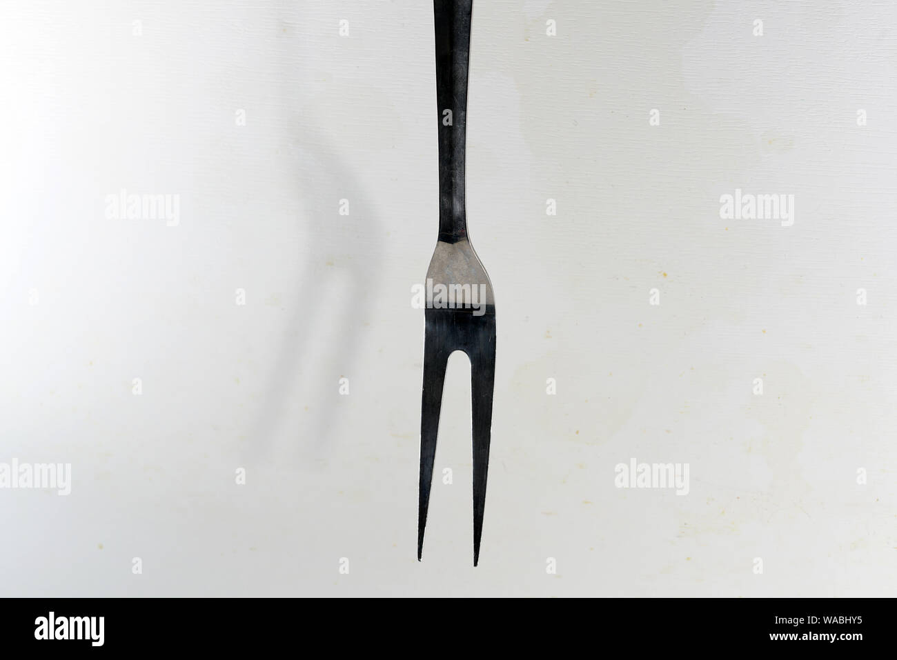 Stainless steel meat fork is very useful in the kitchen for frying and ...
