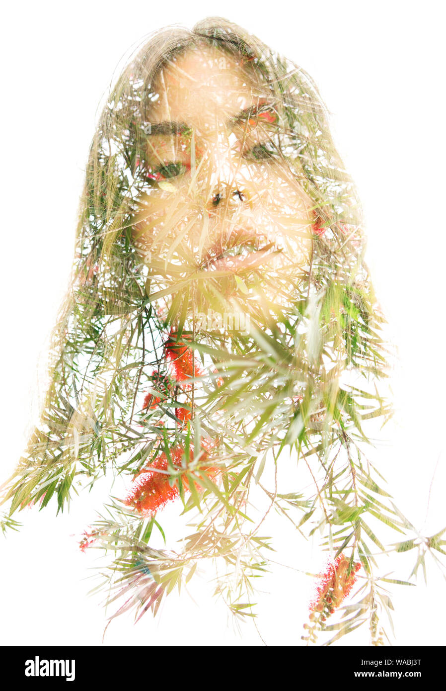 Person showcasing art Cut Out Stock Images & Pictures - Alamy