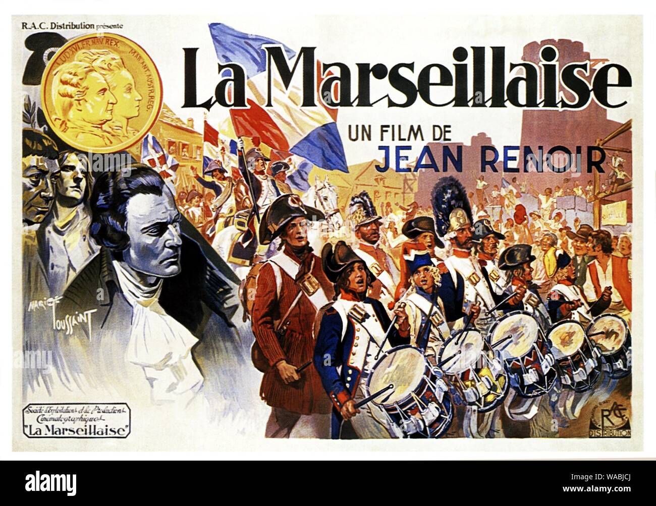 "La Marseillaise", (1938) France Poster File Reference # 33848-282THA ...