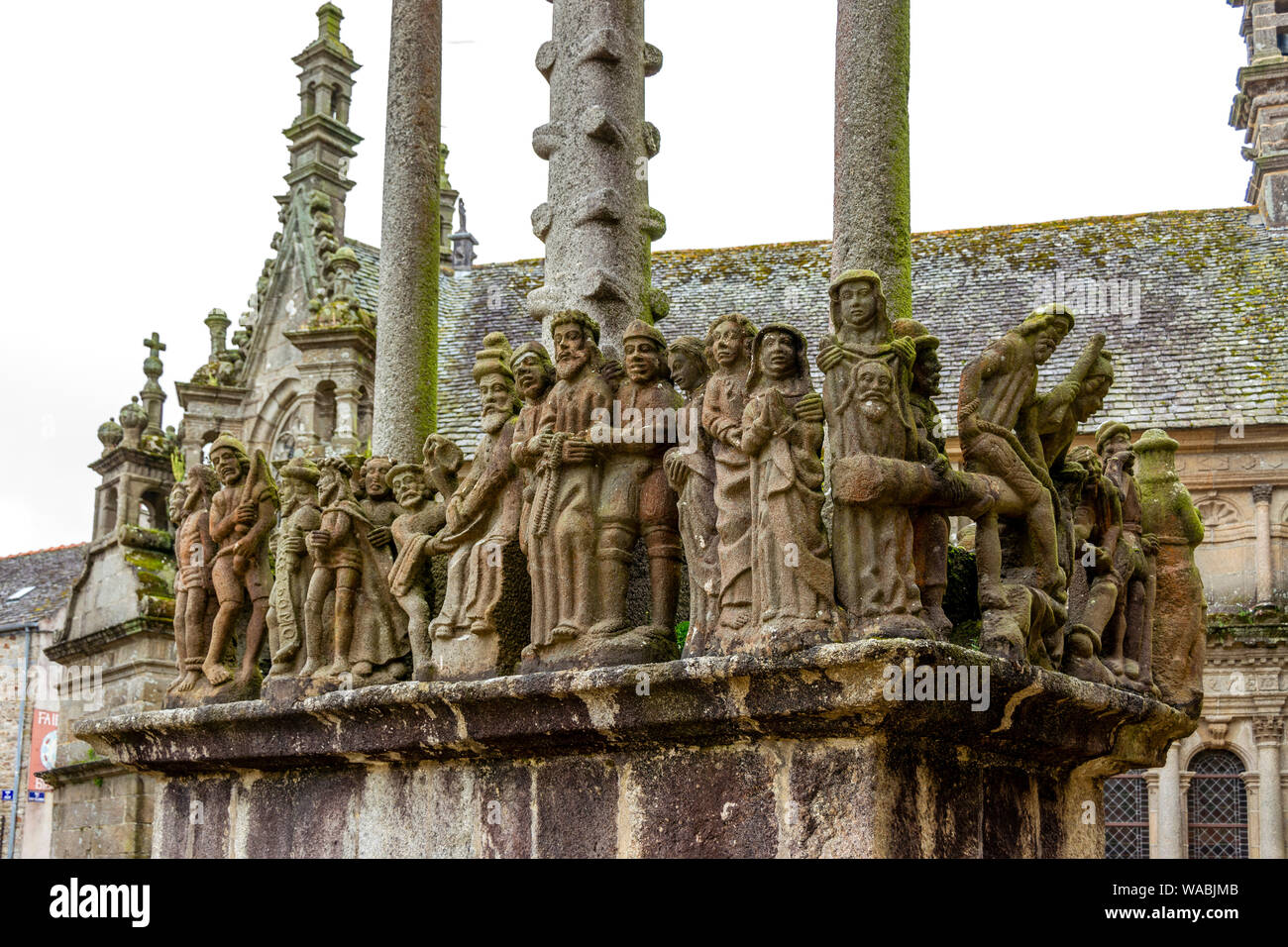 The calvary st thegonnec in brittany hi-res stock photography and ...