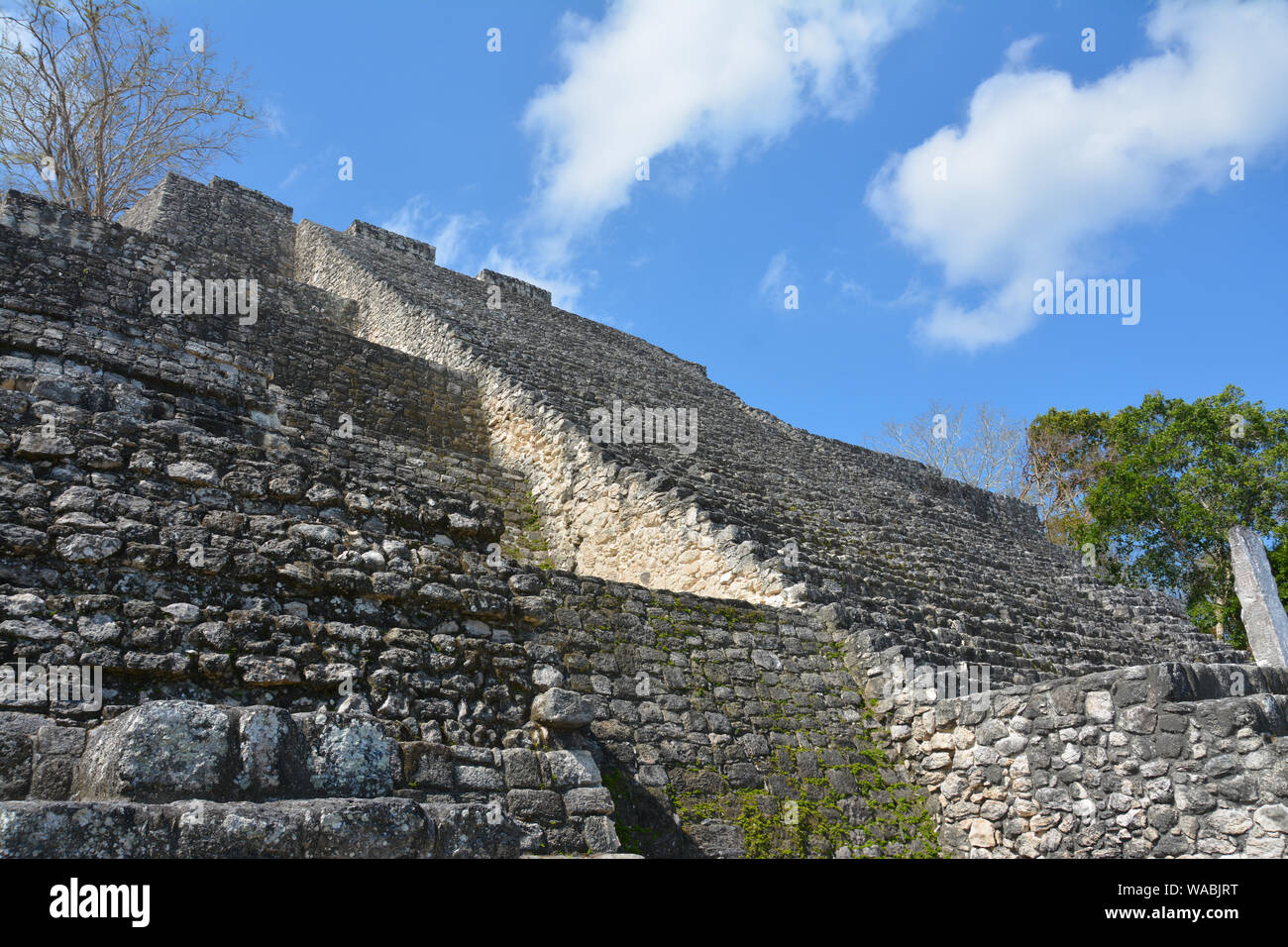 mayan temples mexico Stock Photo - Alamy