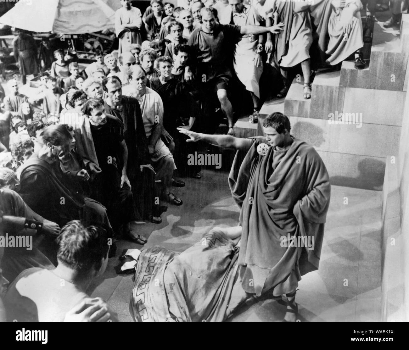Marlon Brando, "Julius Caesar" (1953) MGM File Reference # 33848-482THA ...