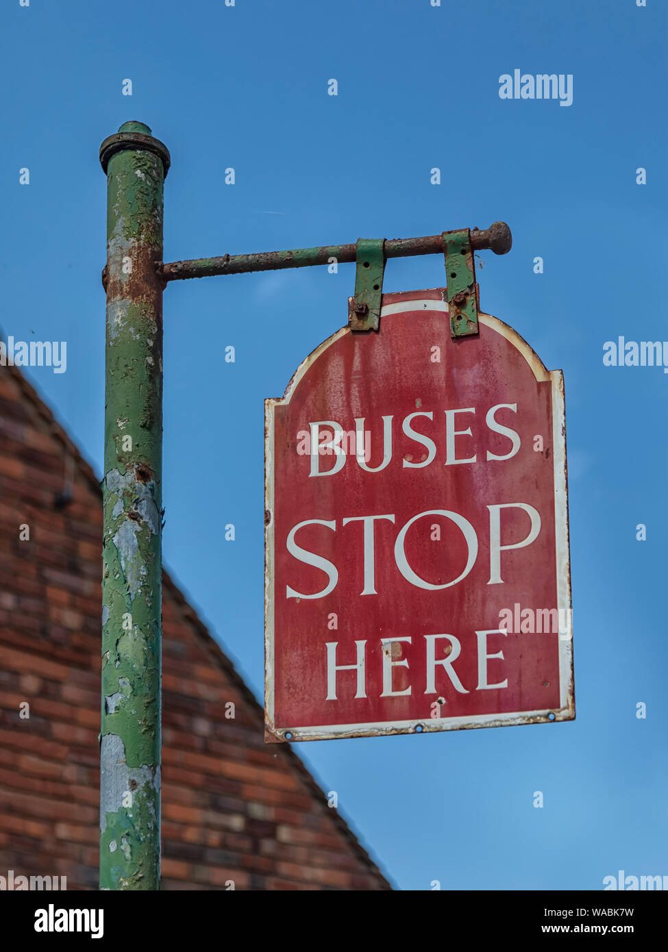 Vintage Stop Sign High Resolution Stock Photography and Images - Alamy