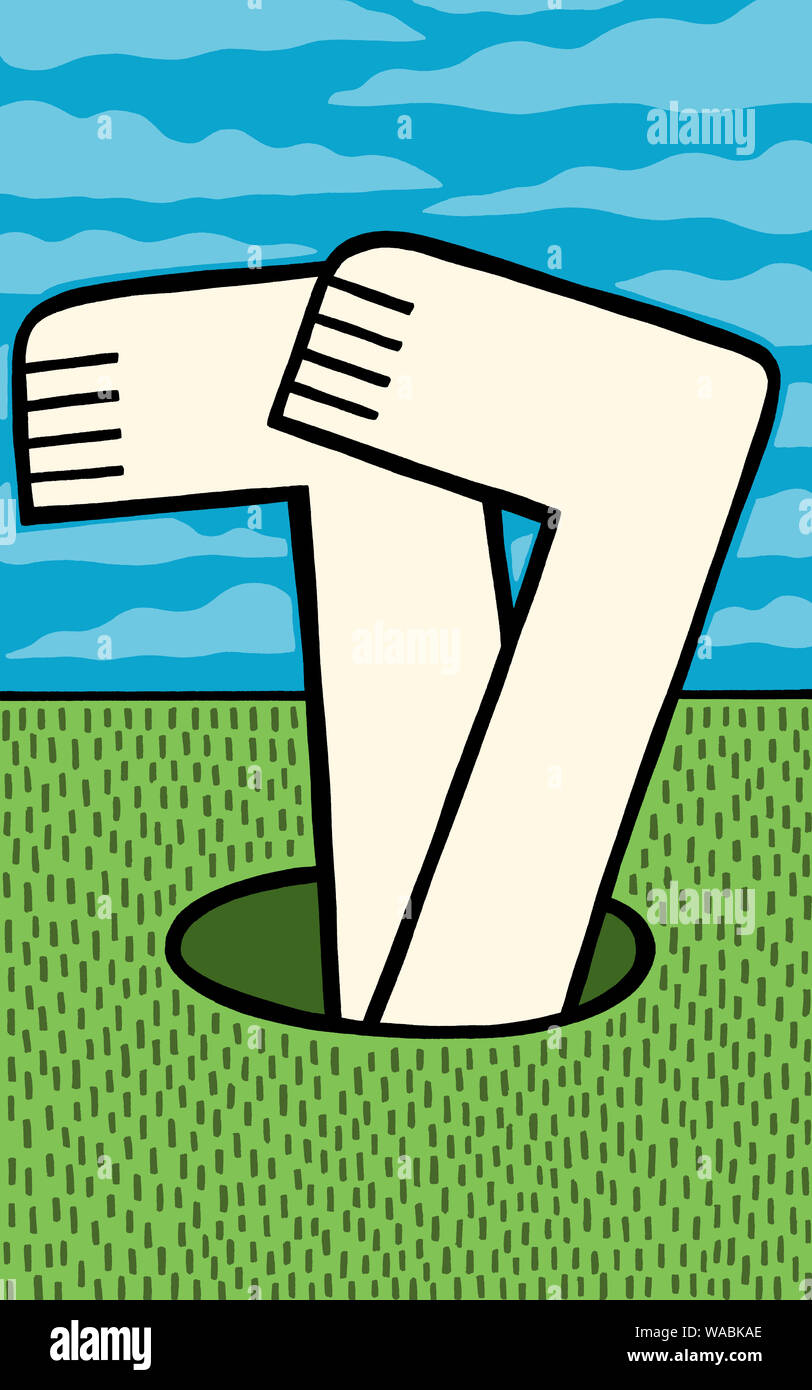Falling down this hole again Stock Photo - Alamy