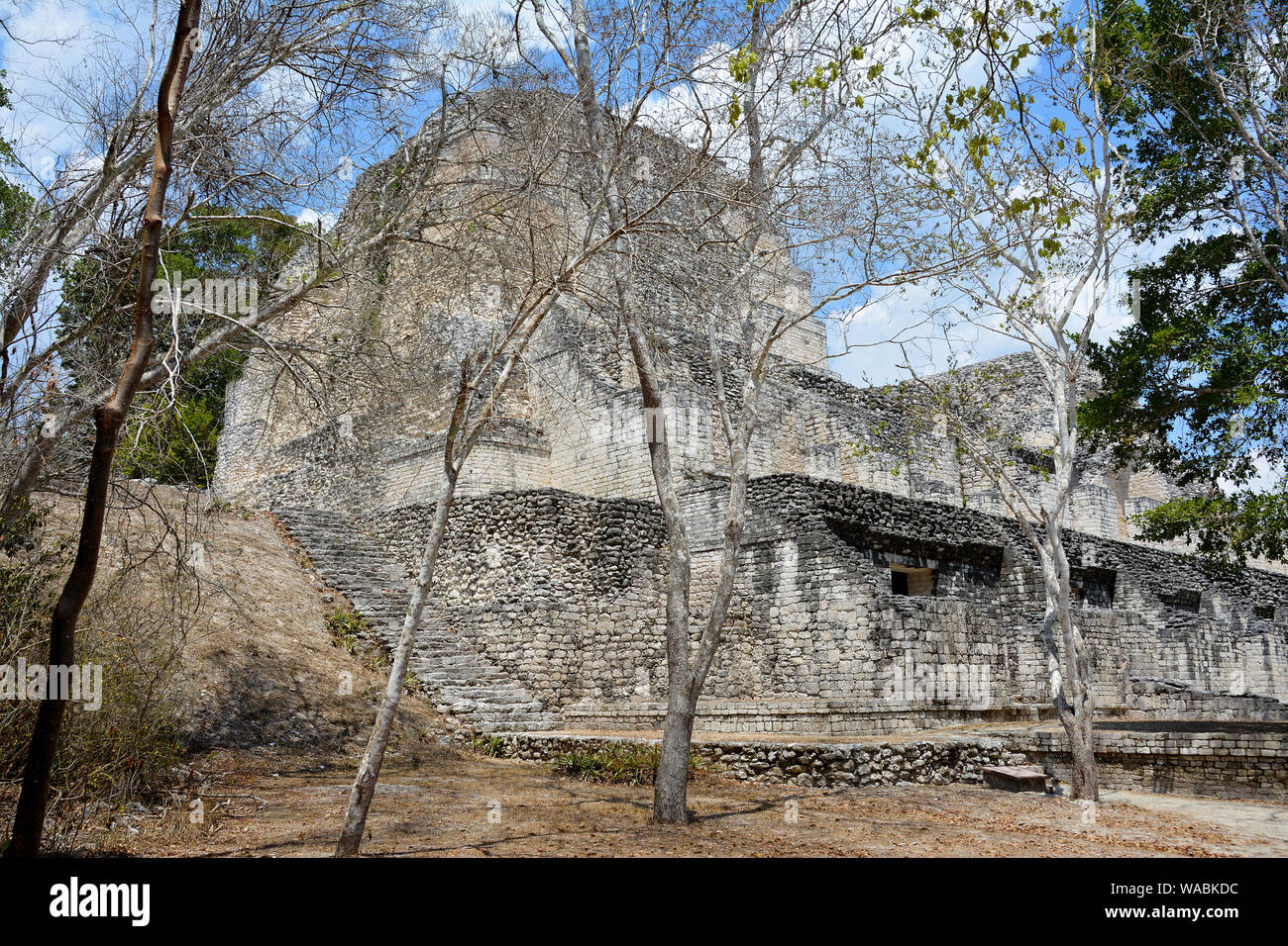 mayan temples mexico Stock Photo - Alamy