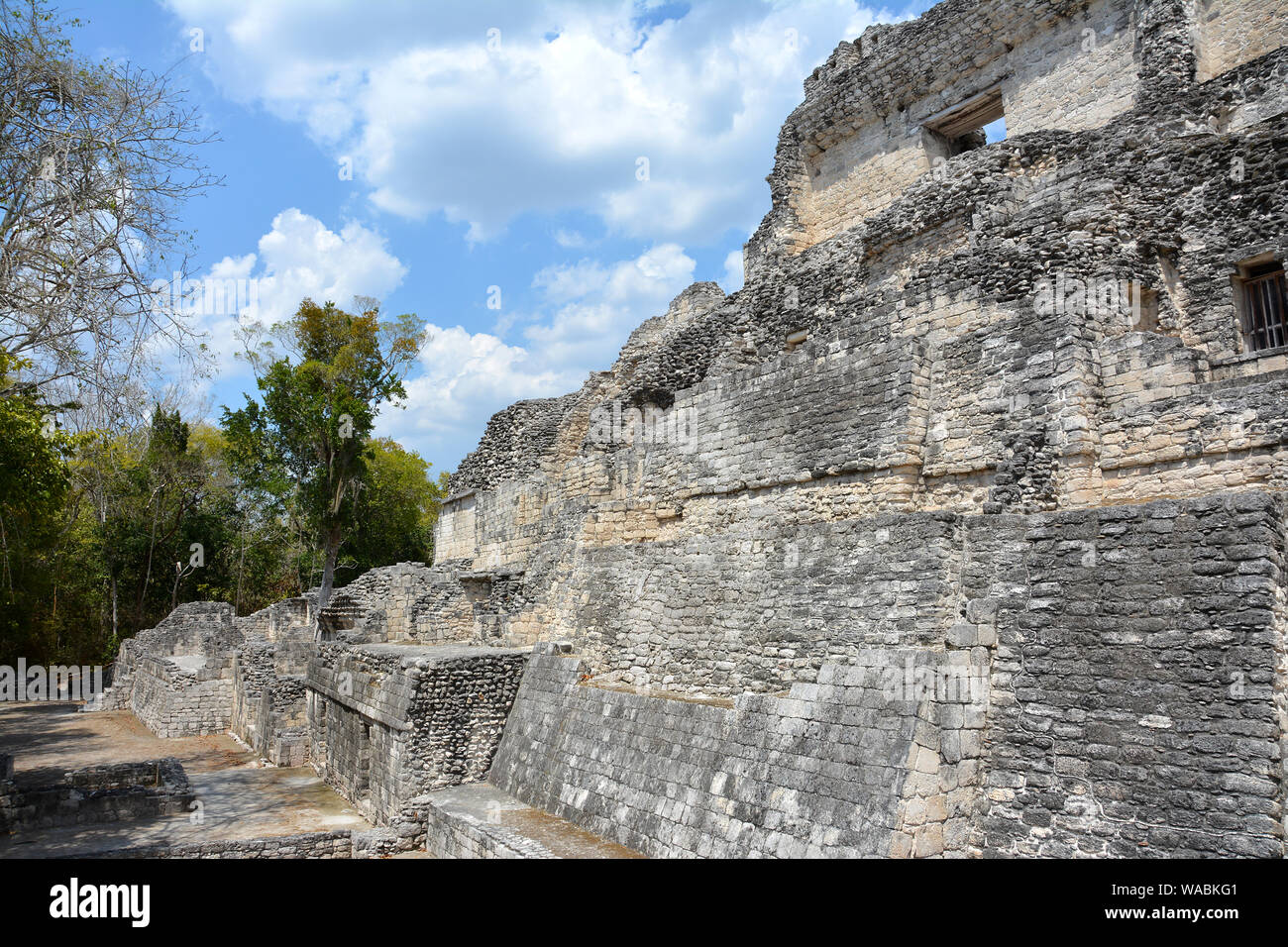 mayan temples mexico Stock Photo - Alamy