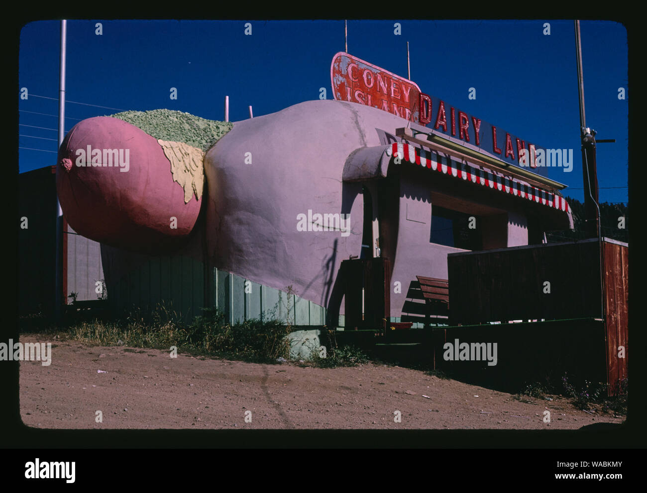 Coney Island Dairyland, Route 285, Aspen Park, Colorado Stock Photo - Alamy