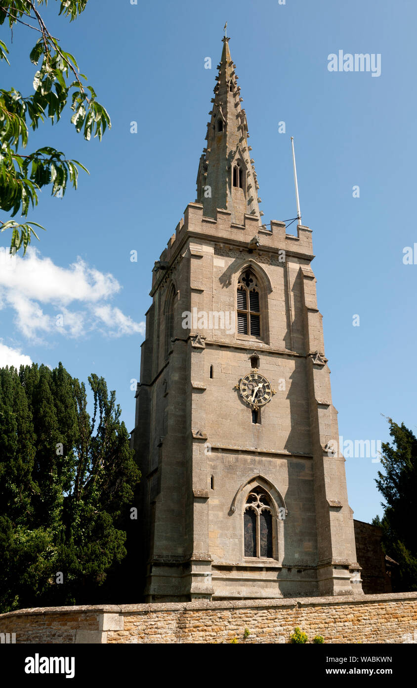 St. Mary the Virgin Church, South Luffenham, Rutland, England, UK Stock ...