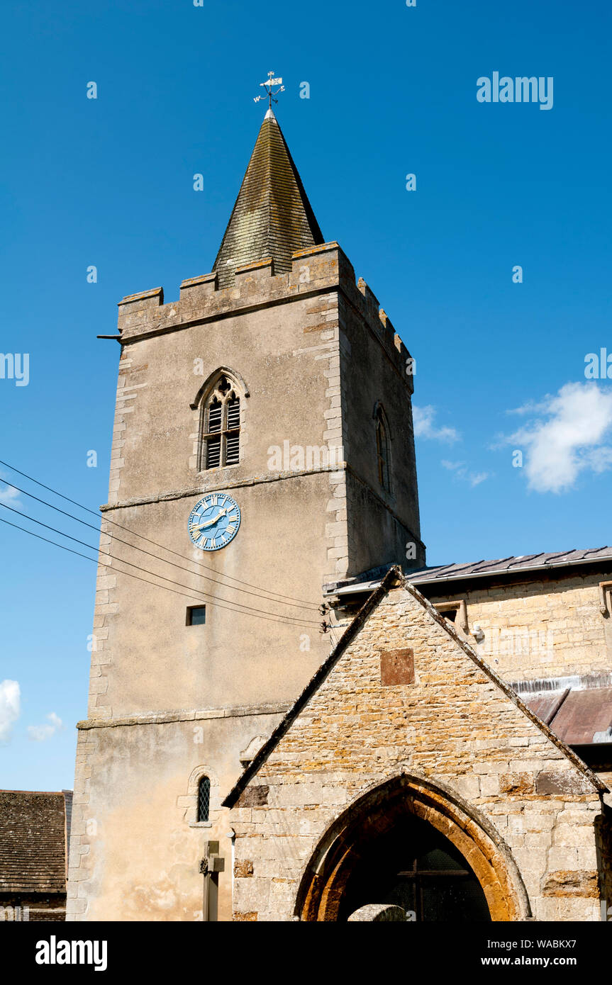 St. Mary the Virgin Church, Morcott, Rutland, England, UK Stock Photo ...