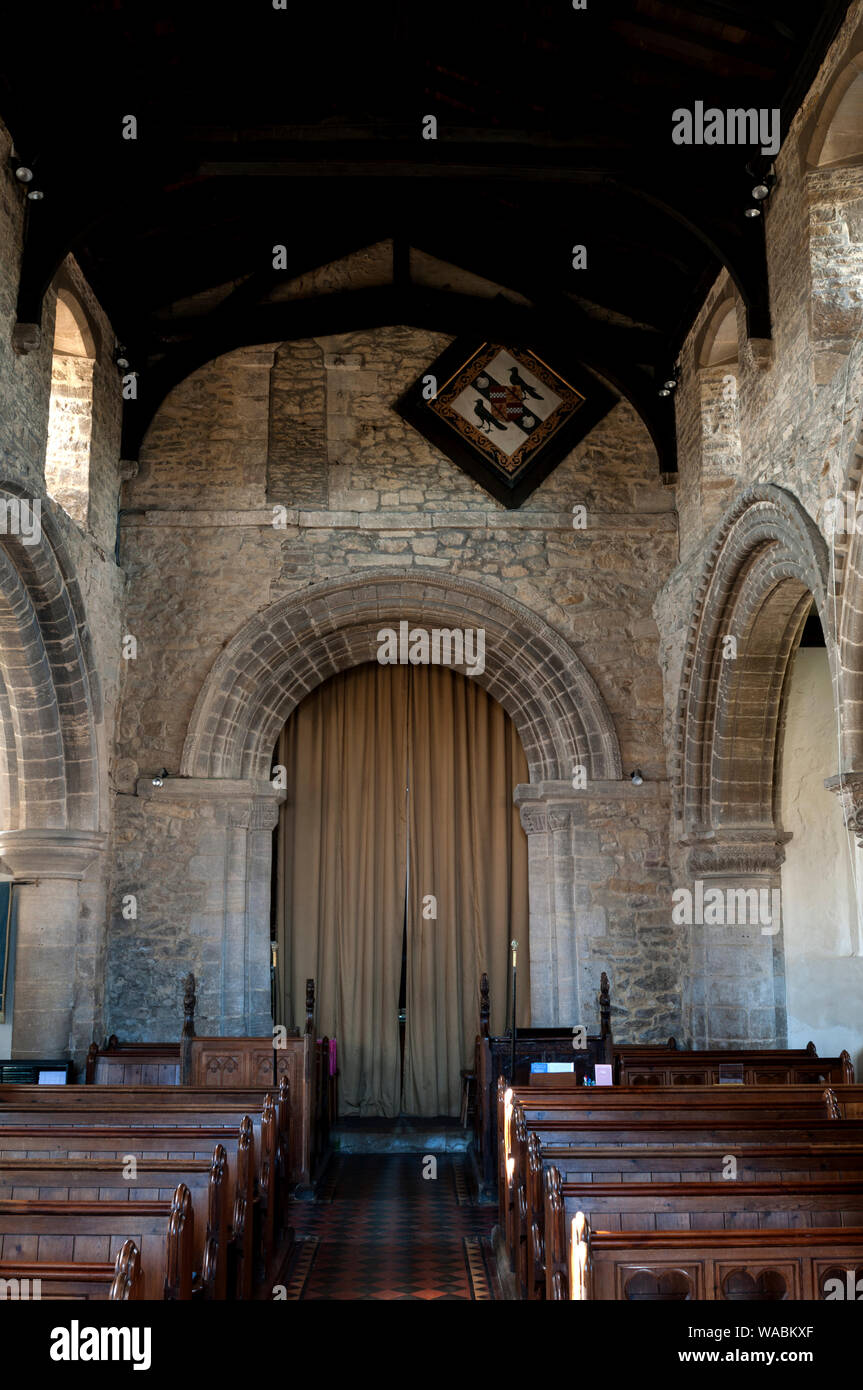 St. Mary the Virgin Church, Morcott, Rutland, England, UK Stock Photo ...