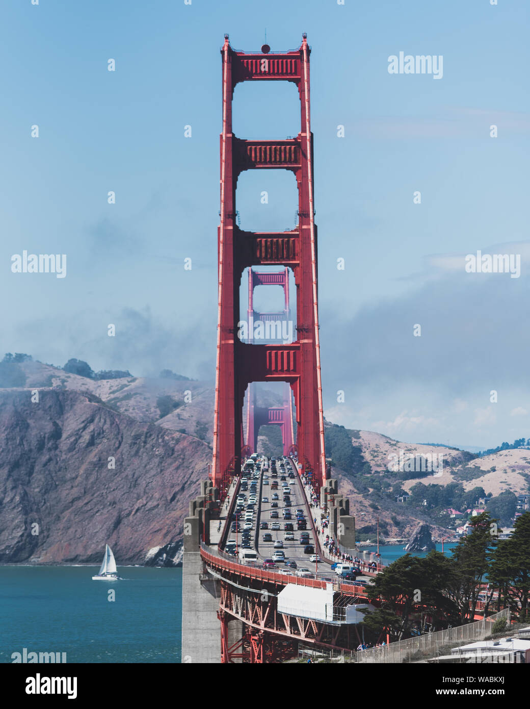 The Golden Gate Bridge in San Francisco Stock Photo - Alamy