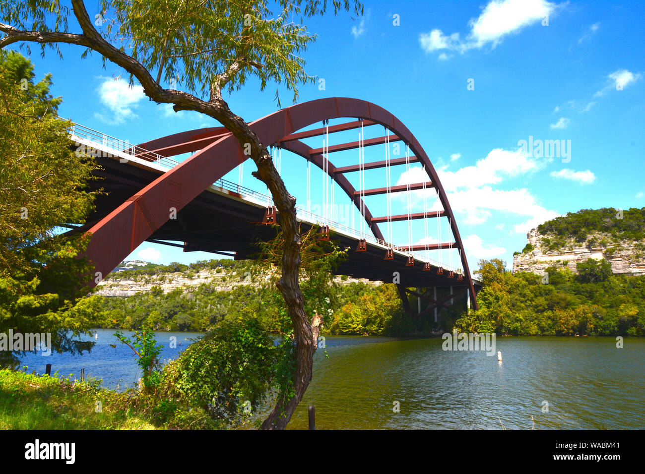 Pennybacker bridge hi-res stock photography and images - Alamy
