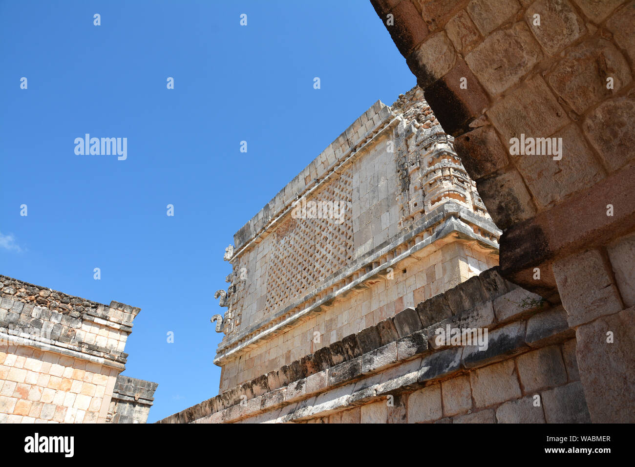 mayan temples mexico Stock Photo - Alamy
