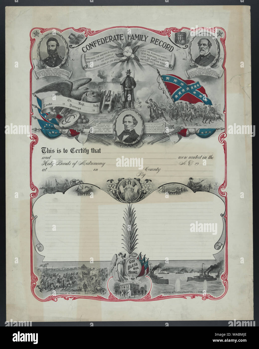 Civil war history family hi-res stock photography and images - Alamy