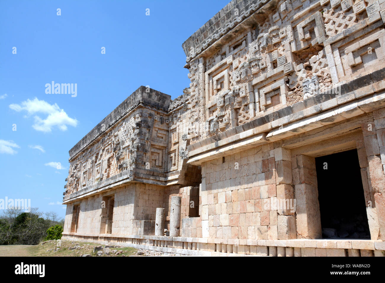 mayan temples mexico Stock Photo - Alamy
