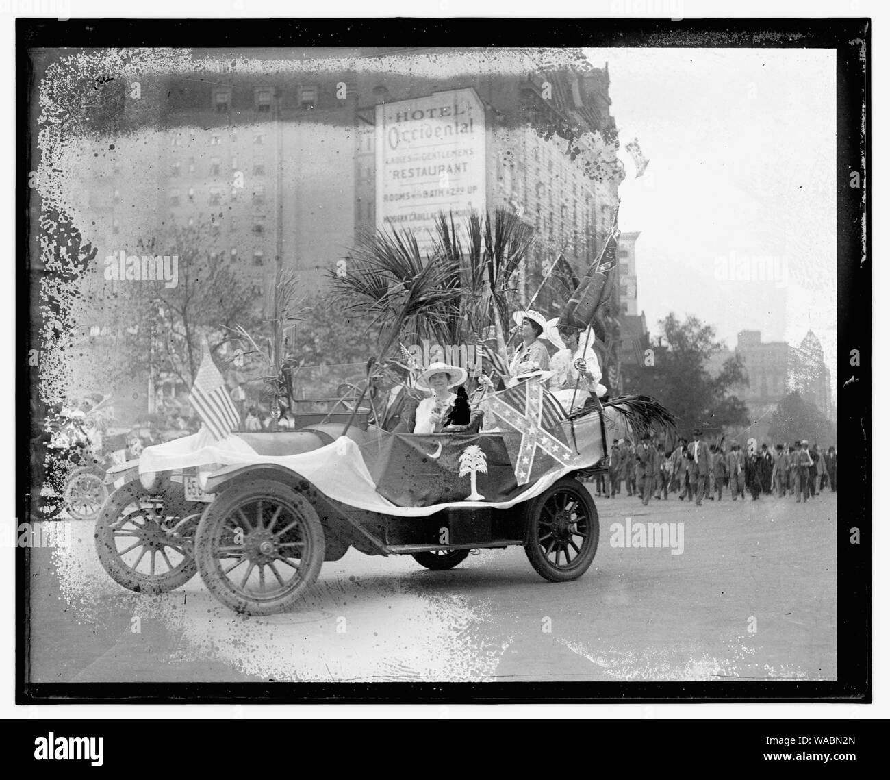 Confederate veteran reunion, 1917 Stock Photo - Alamy