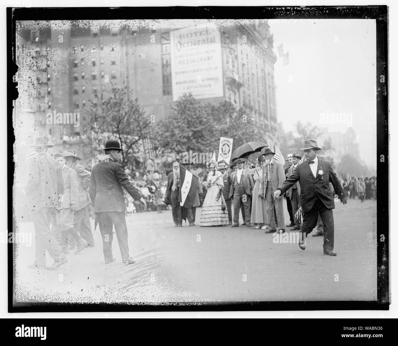 Confederate veteran reunion, [1917] Stock Photo - Alamy