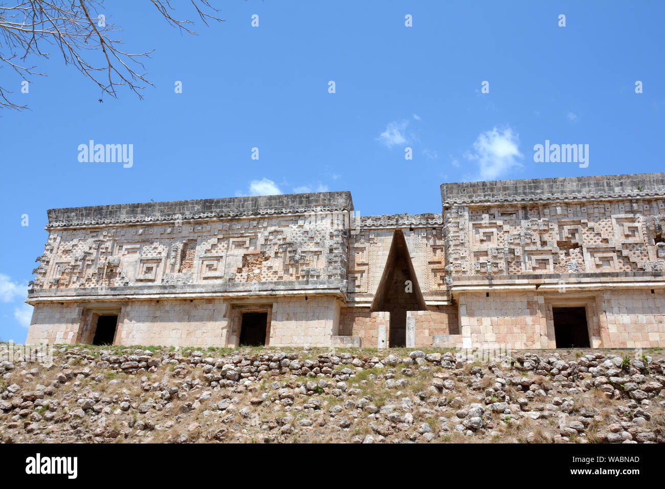mayan temples mexico Stock Photo - Alamy