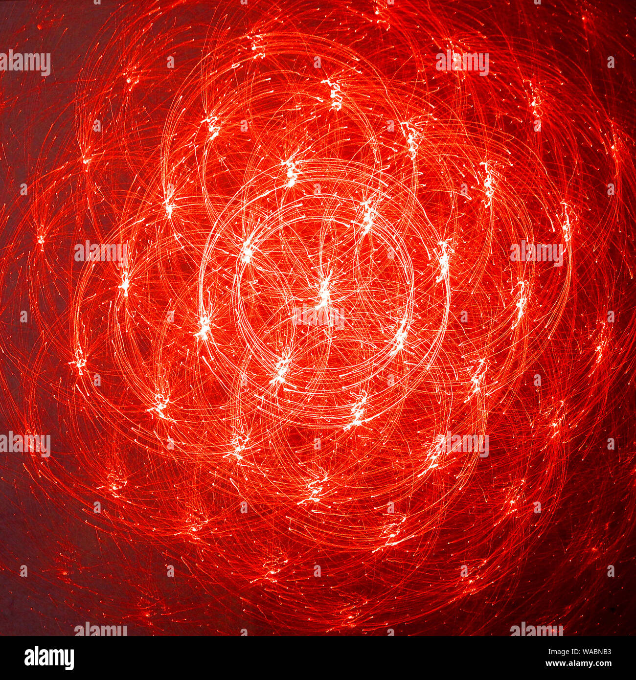 Sparkling laser beam patterns hi-res stock photography and images - Alamy