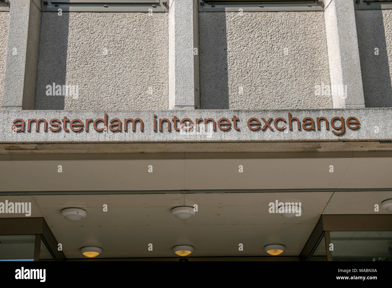 Amsterdam Internet Exchange Building At Amsterdam The Netherlands 2019 ...