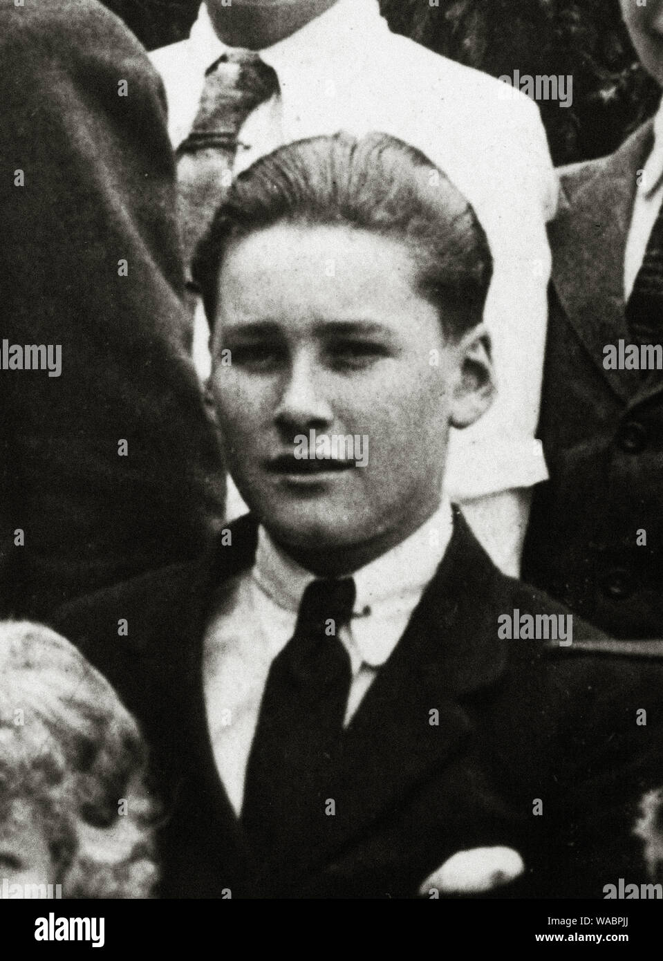 Errol Flynn as a young man, attending South-West London College in ...