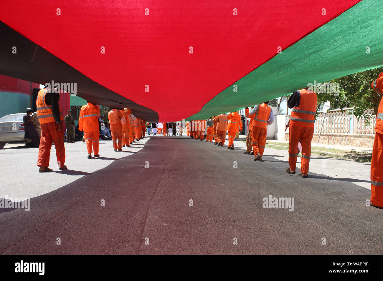 Lashkar Gah, Afghanistan. 19th Aug, 2019. Afghans celebrate Afghan ...