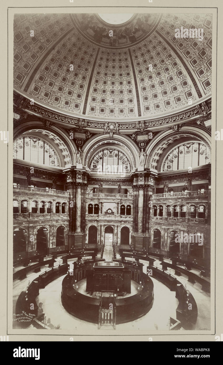 Library of congress public reading room hi-res stock photography and ...