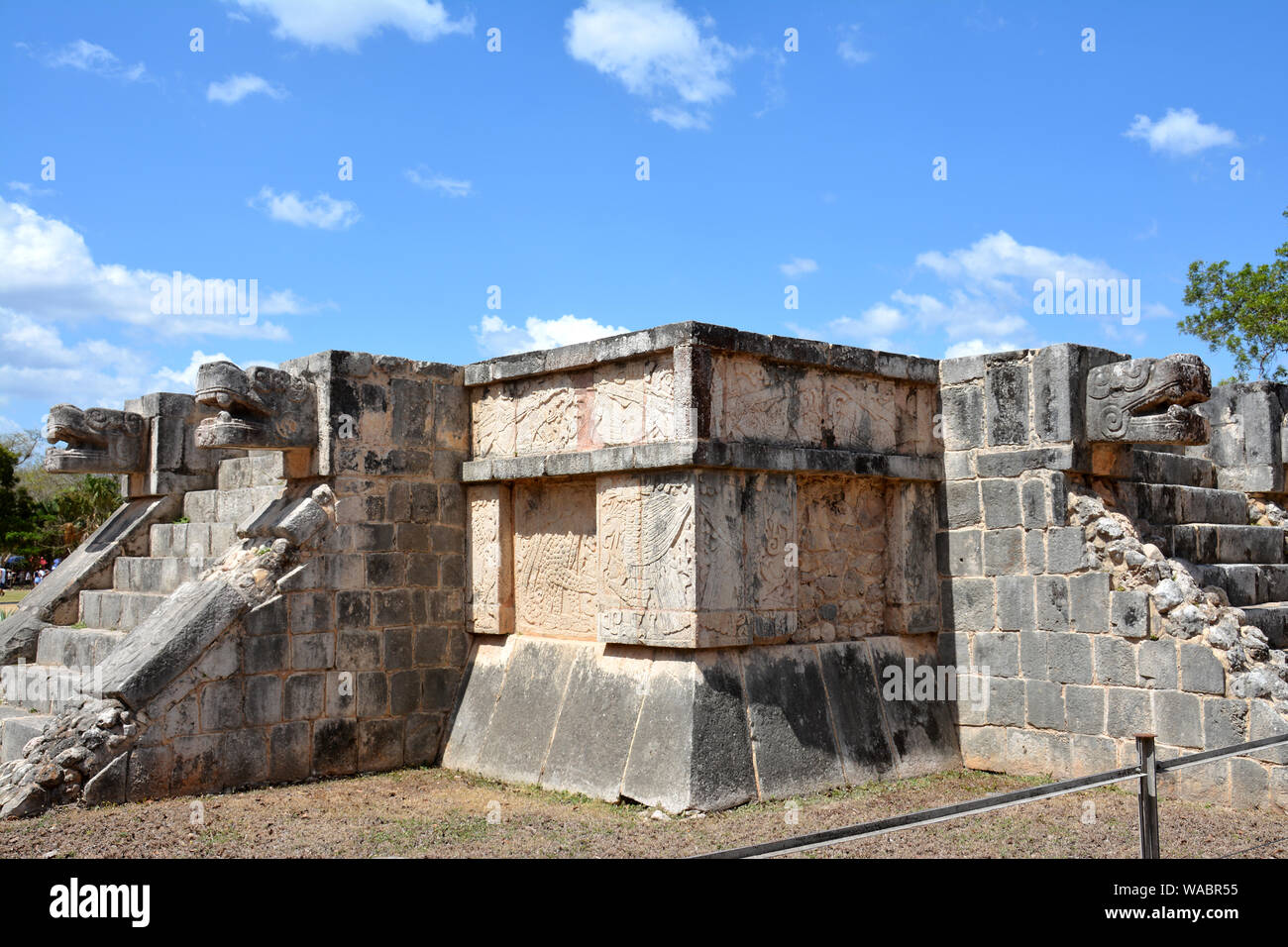 mayan temples mexico Stock Photo - Alamy