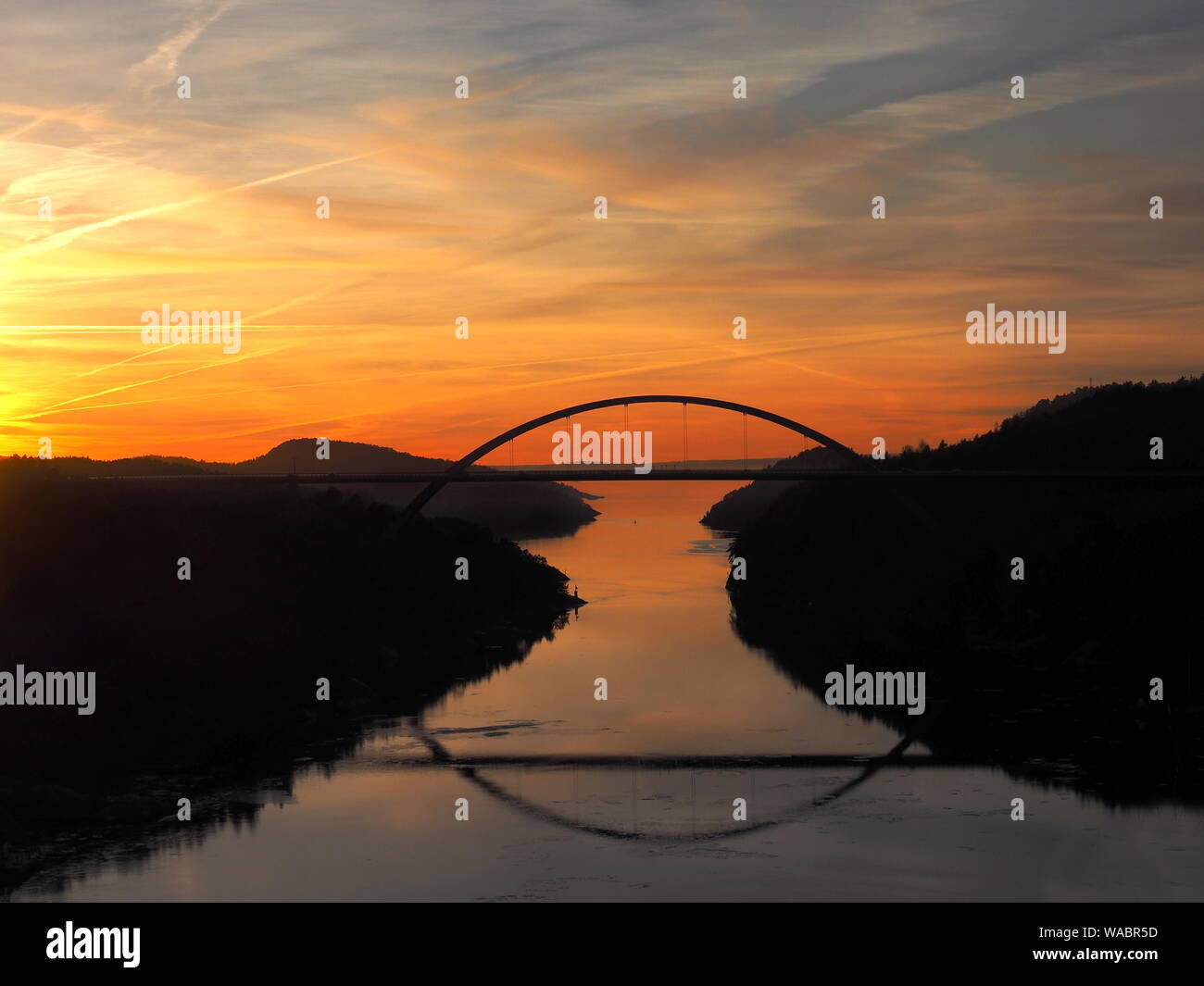 New svinesund bridge Stock Photo - Alamy