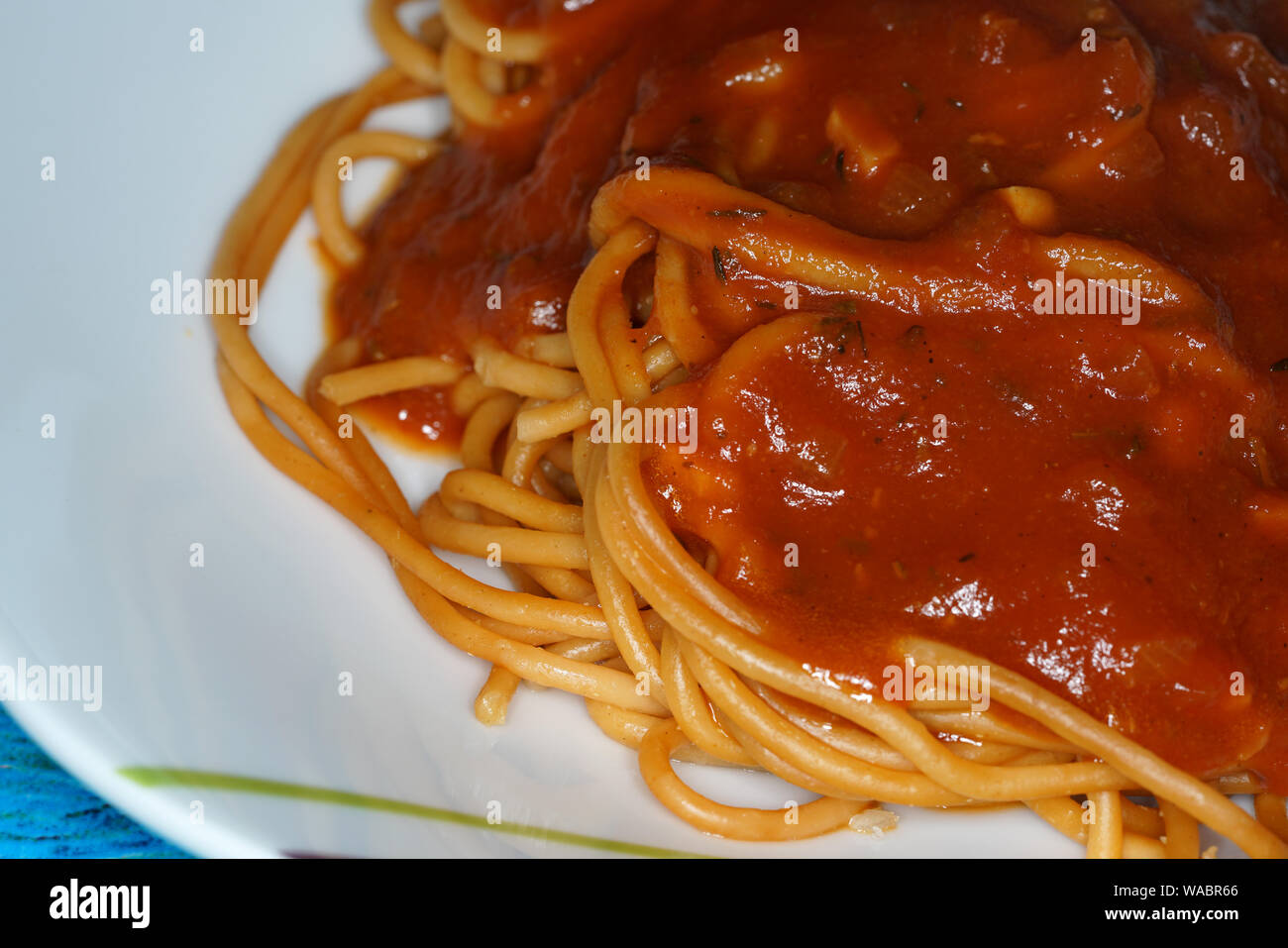 Spaghetti is a type of pasta and pasta made from durum wheat with a ...