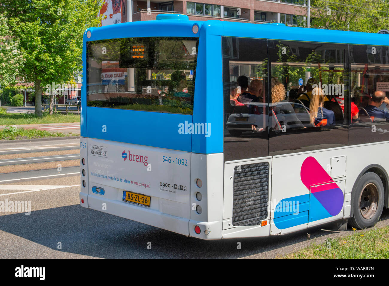 Bus backside hi-res stock photography and images - Alamy