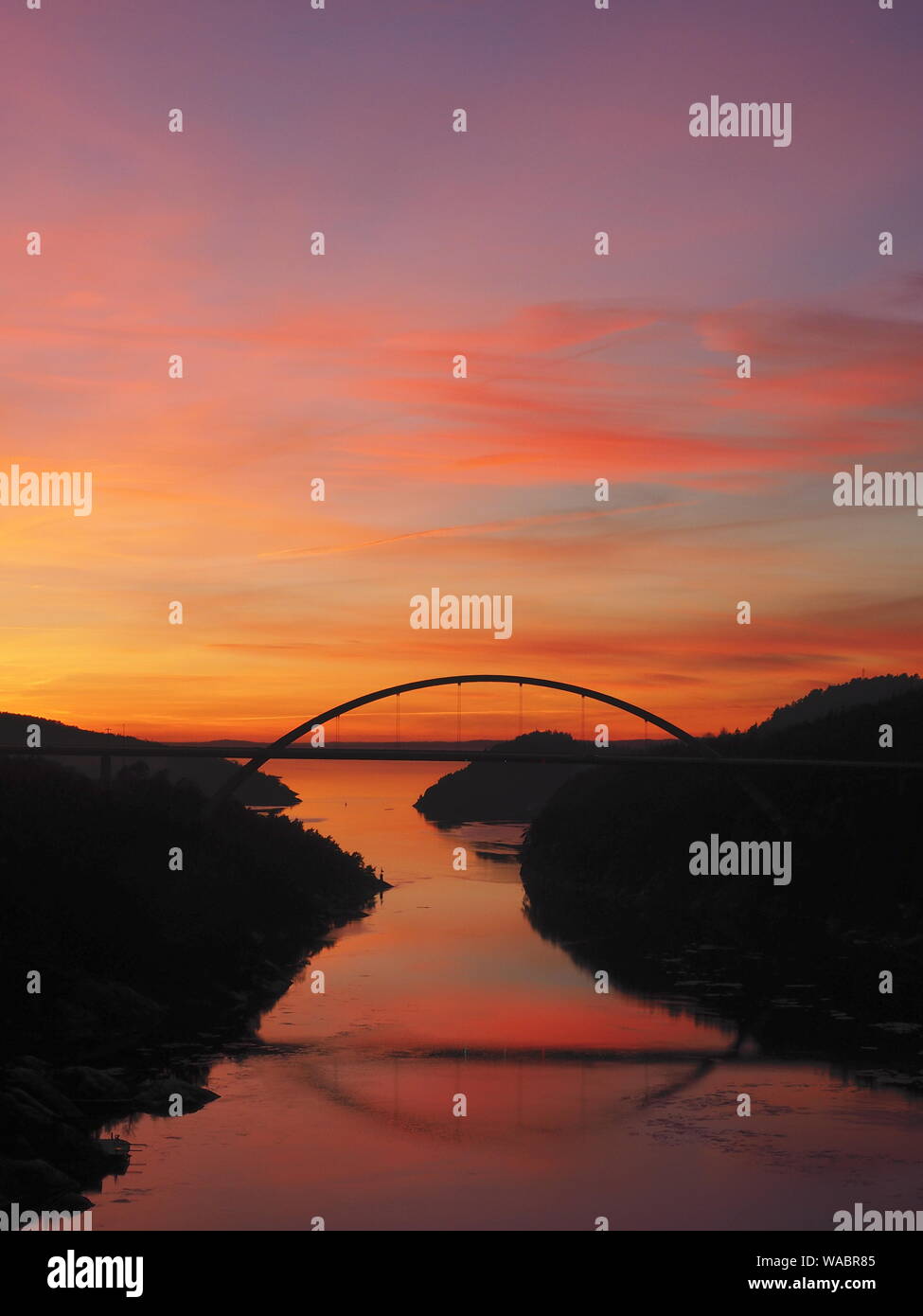 New svinesund bridge Stock Photo - Alamy