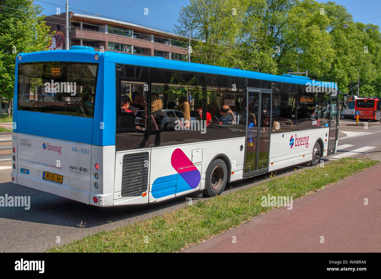 Bus backside hi-res stock photography and images - Alamy