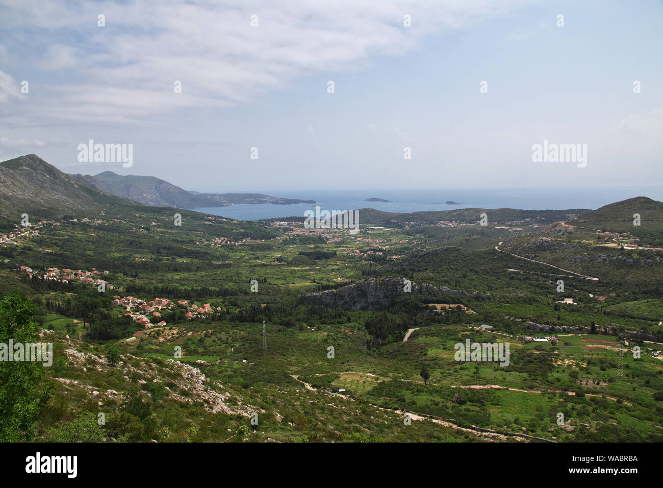 The mountains of Montenegro, the Adriatic Coast Stock Photo - Alamy