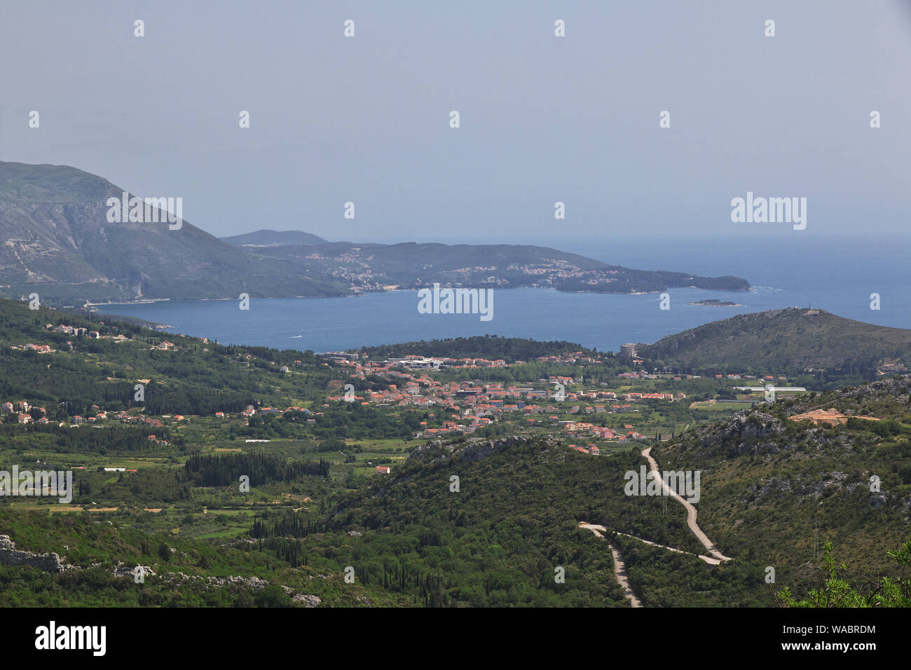 The mountains of Montenegro, the Adriatic Coast Stock Photo - Alamy