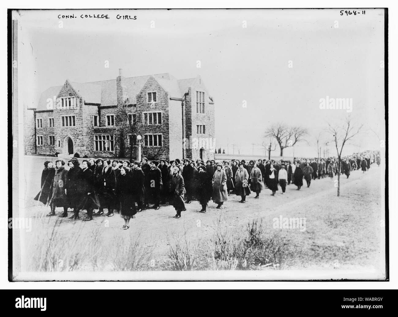 Conn. college girls Stock Photo - Alamy