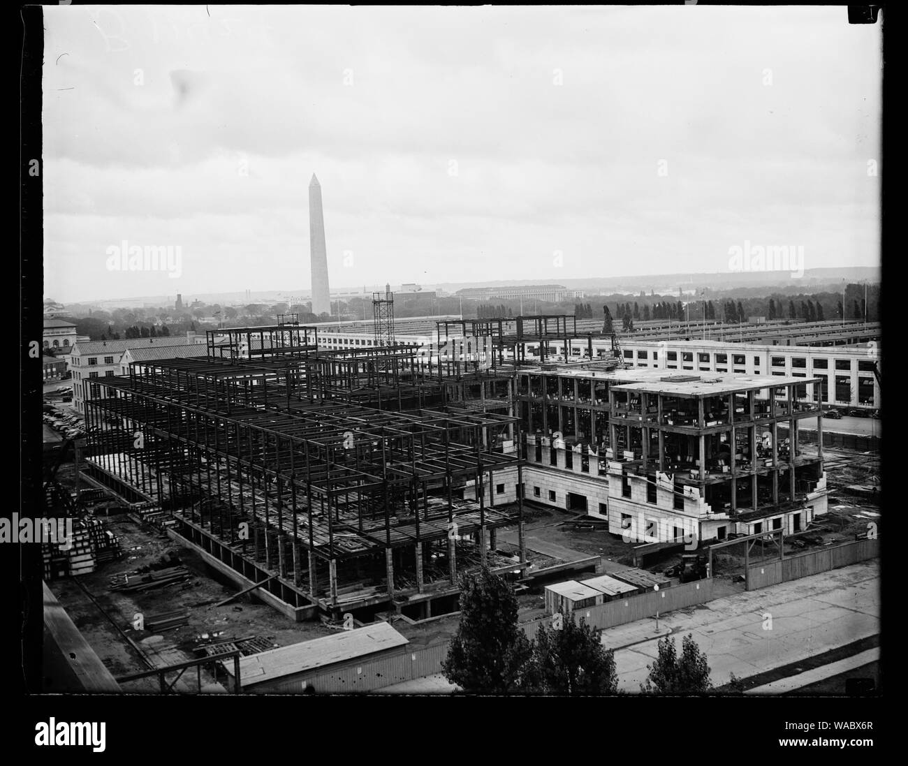 Construction on new Federal Reserve building Stock Photo - Alamy