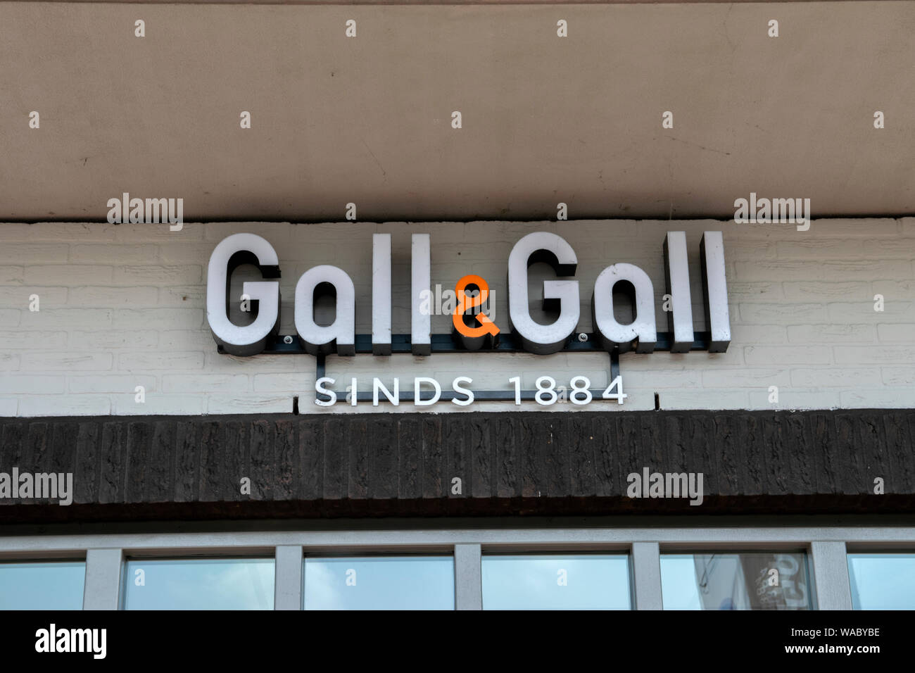Billboard Gall & Gall Store At Abcoude The Netherlands 2019 Stock Photo ...