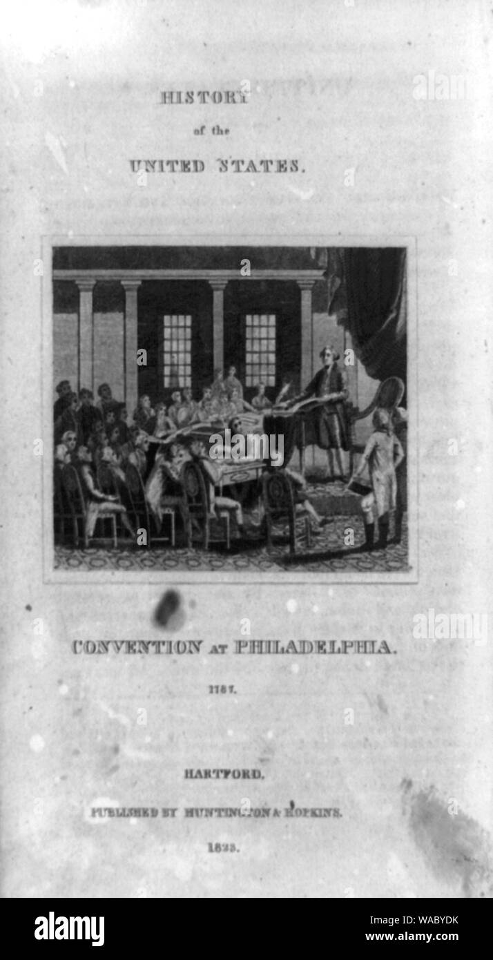 1787 convention hi-res stock photography and images - Alamy
