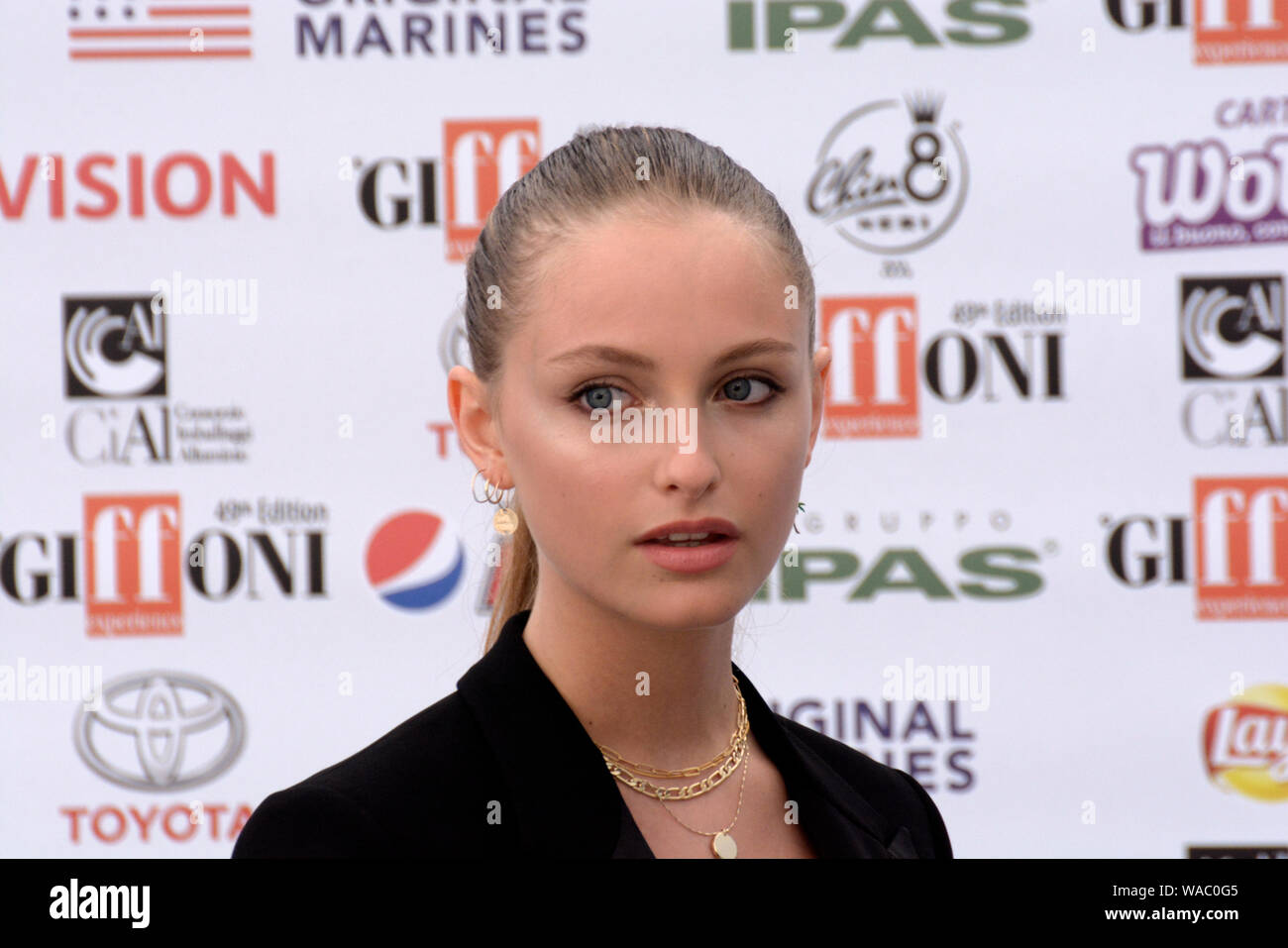 Giffoni Valle Piana, Sa, Italy - July 19, 2019 : Beatrice Vendramin at ...